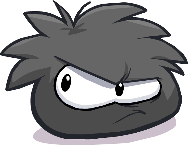 Black Puffle | Club Penguin Encyclopedia | Fandom