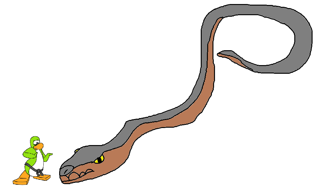 50-Foot Dorkuguese Snake | Club Penguin Fan Universe | Fandom