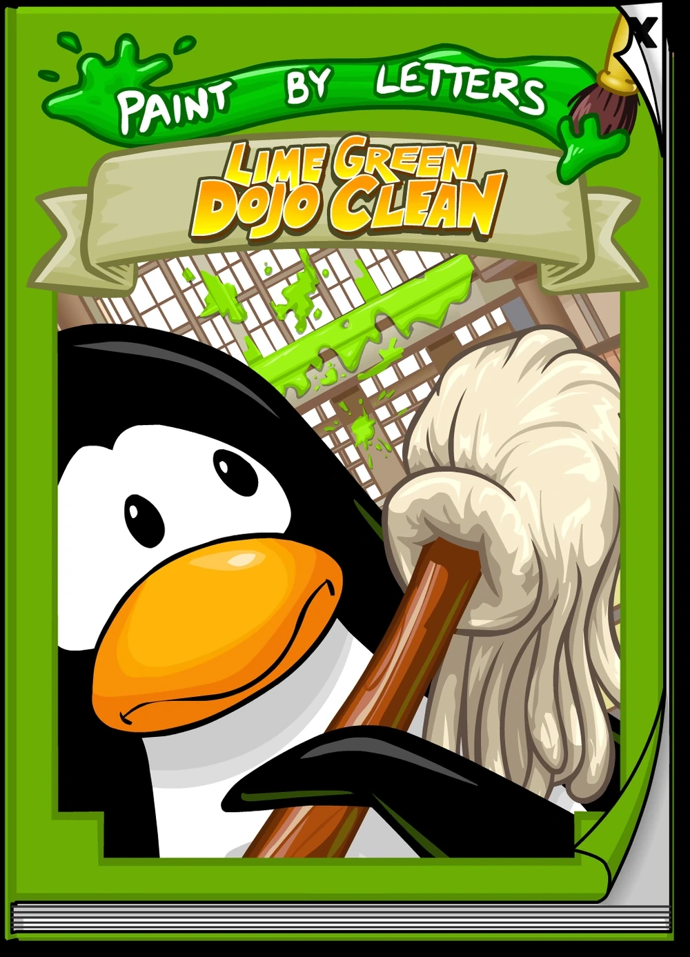 Lime Green Dojo Clean | Club Penguin Journey Wiki | Fandom