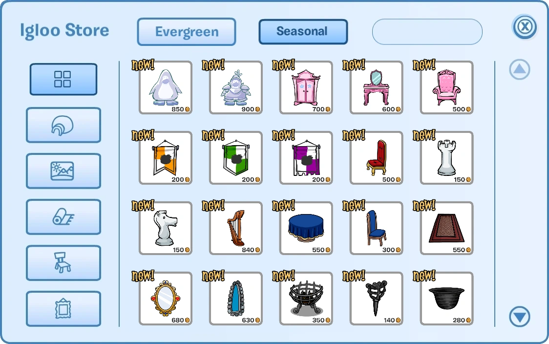 Igloo Store May 2025 | Club Penguin Journey Wiki | Fandom