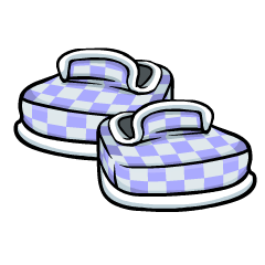 Lavender Checkered Shoes | Club Penguin Journey Wiki | Fandom