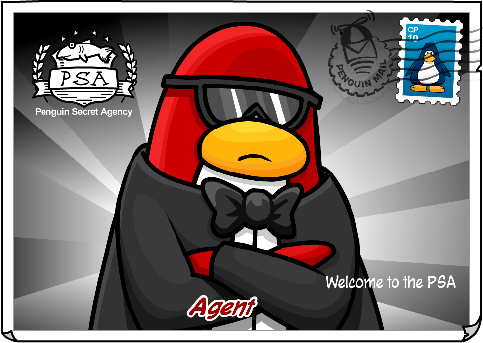Congrats Agent Postcard Club Penguin Journey Wiki Fandom
