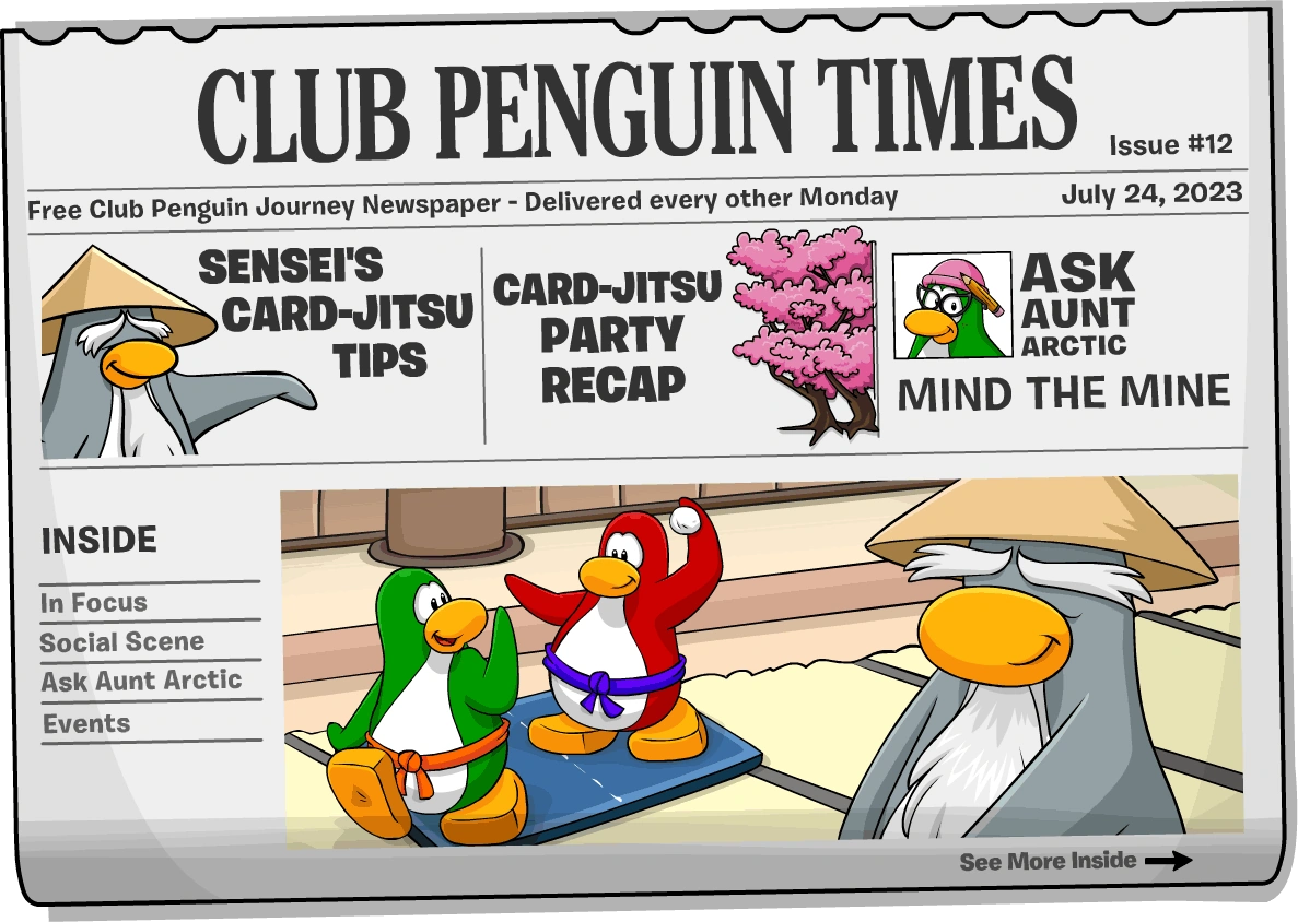 Club Penguin Times/Issue 12 | Club Penguin Journey Wiki | Fandom