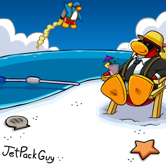 Jet Pack Guy's Water Party 2024 Giveaway | Club Penguin Journey Wiki ...