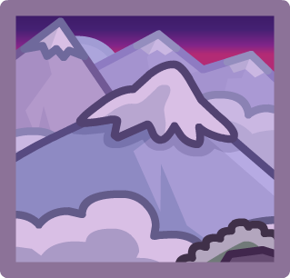 Mountain (Sunset) | Club Penguin Journey Wiki | Fandom