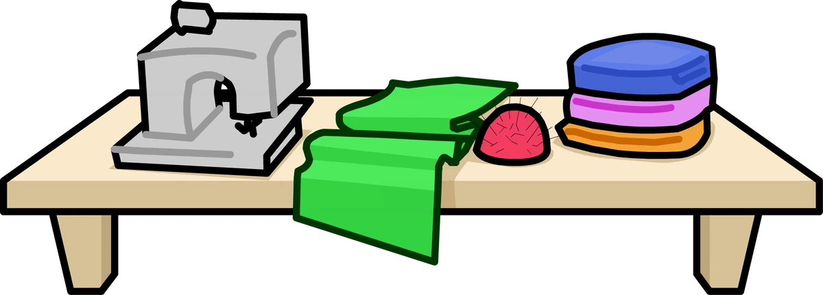 Sewing Table | Club Penguin Journey Wiki | Fandom