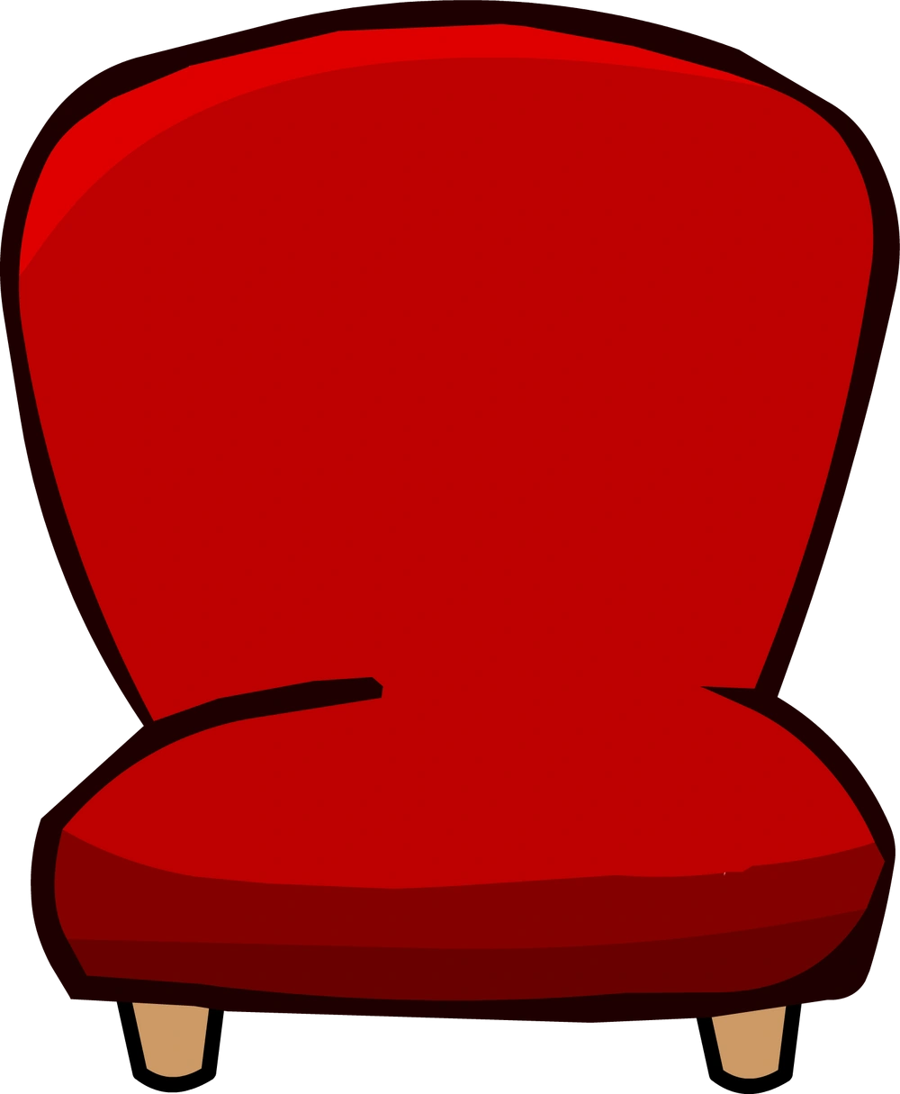 Red Plush Chair | Club Penguin Journey Wiki | Fandom