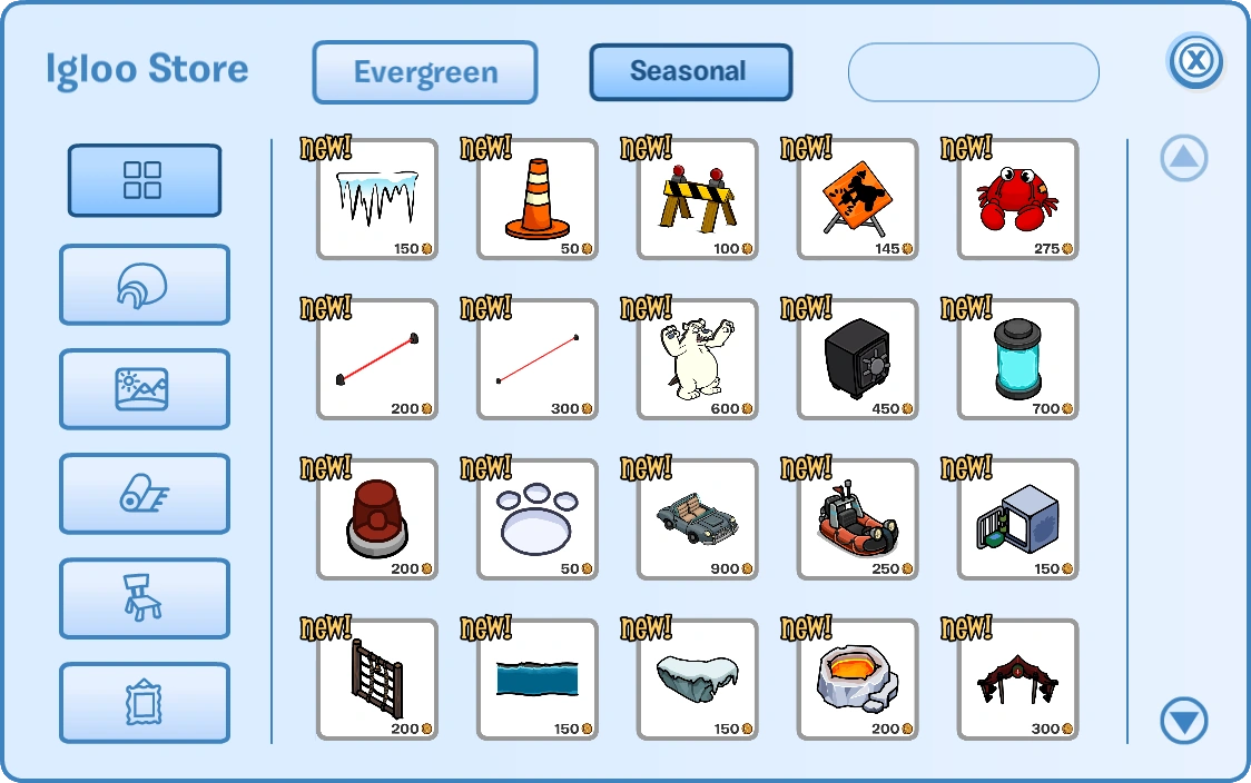 Igloo Store August 2024 | Club Penguin Journey Wiki | Fandom