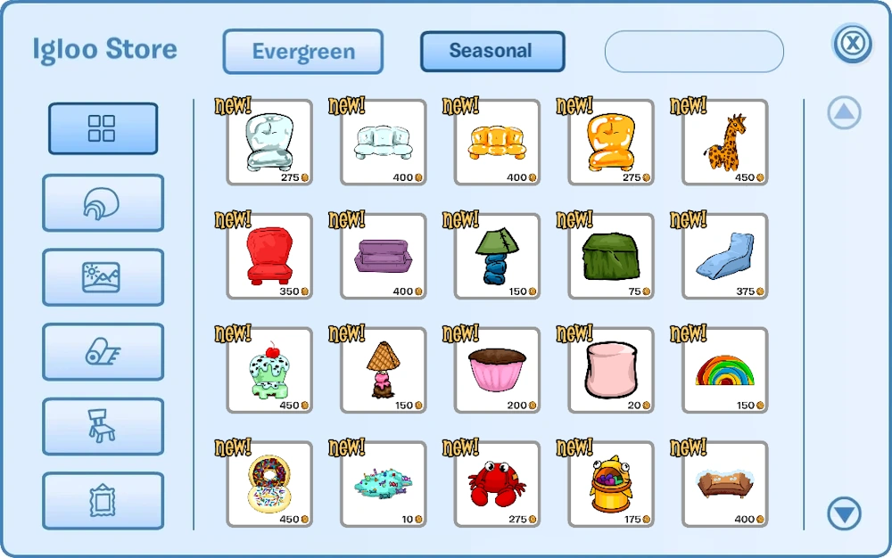 Igloo Store April 2025 | Club Penguin Journey Wiki | Fandom