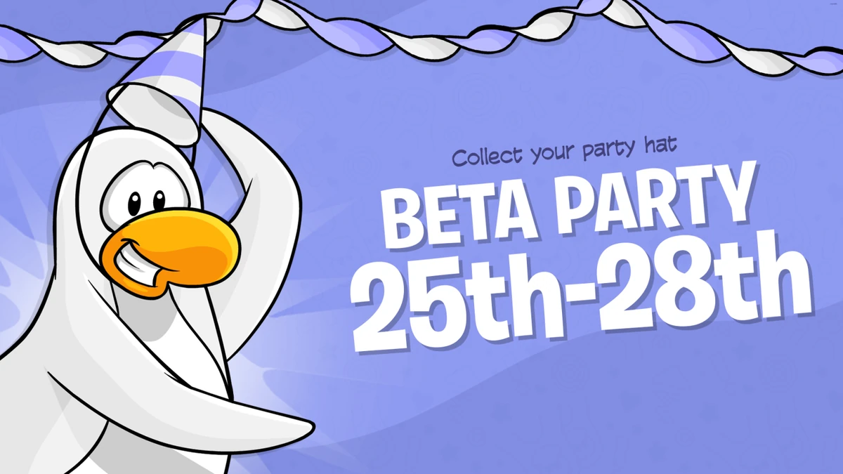 Beta Party | Club Penguin Journey Wiki | Fandom