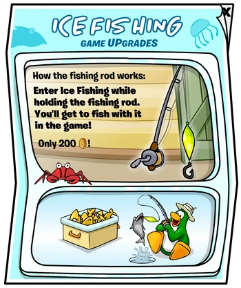 Game Upgrades Ice Fishing | Club Penguin Journey Wiki | Fandom
