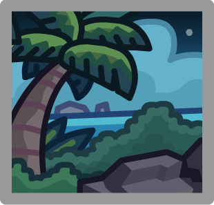 Beach (Night) | Club Penguin Journey Wiki | Fandom
