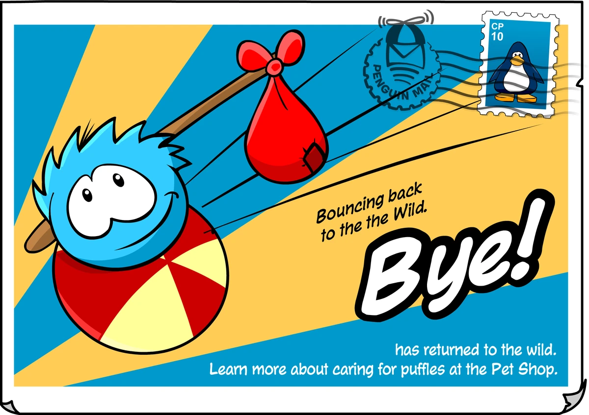 Blue Ran Postcard | Club Penguin Journey Wiki | Fandom
