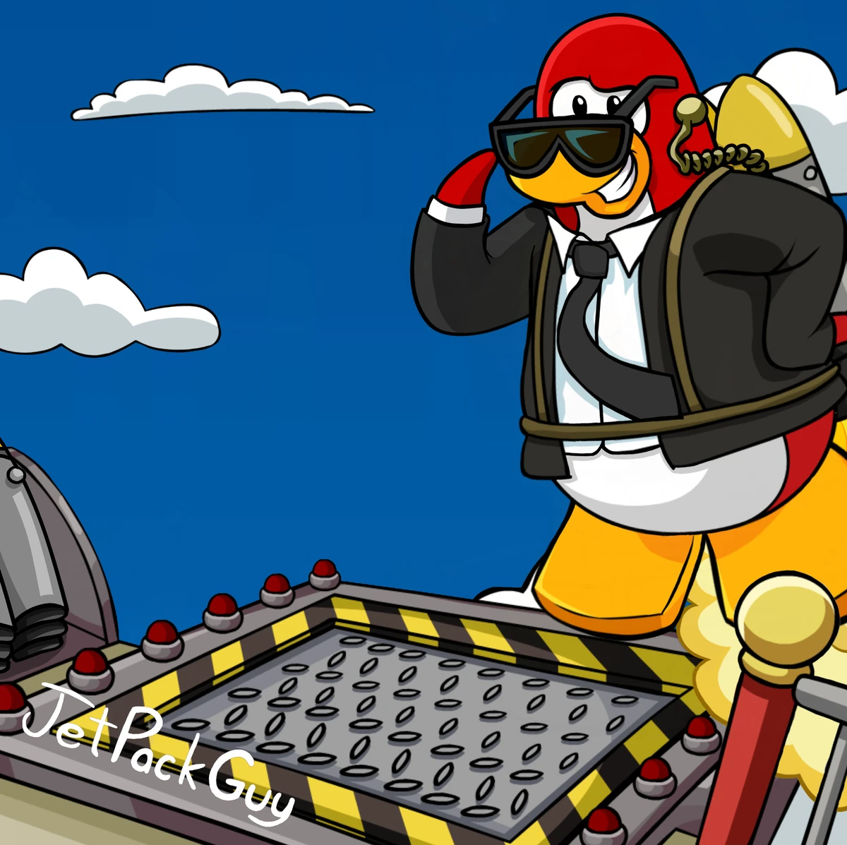 Jet Pack Guy's Giveaway | Club Penguin Journey Wiki | Fandom