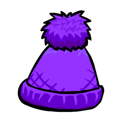 Purple Pompom Toque | Club Penguin Journey Wiki | Fandom