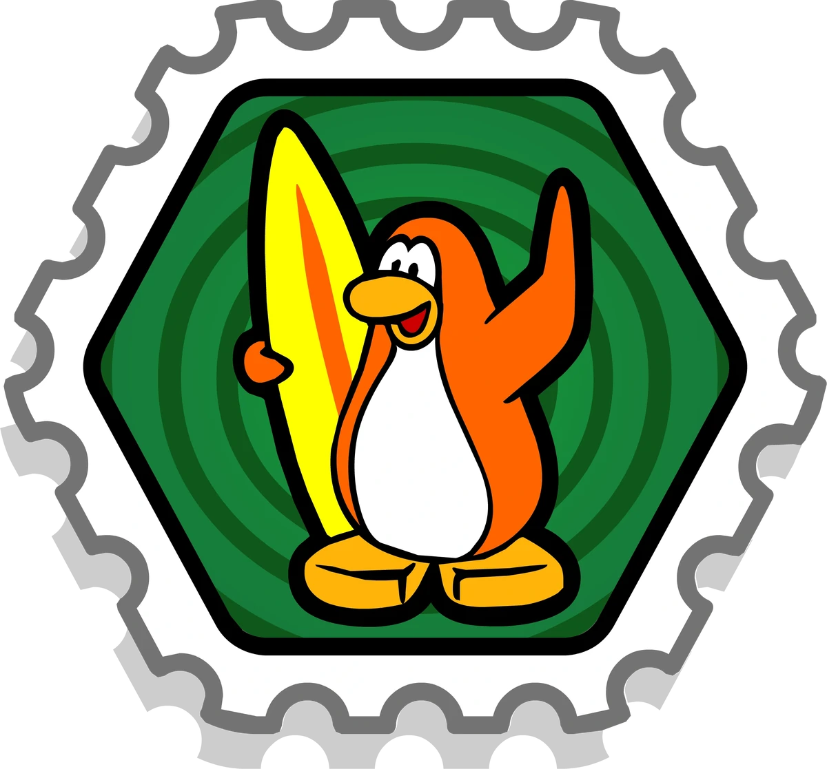 Graduate Stamp | Club Penguin Journey Wiki | Fandom
