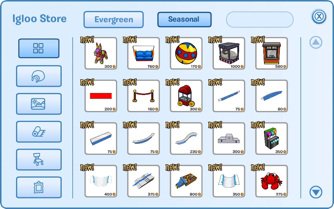 Igloo Store September 2025 | Club Penguin Journey Wiki | Fandom