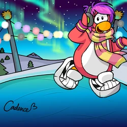 club penguin coloring pages cadence definition
