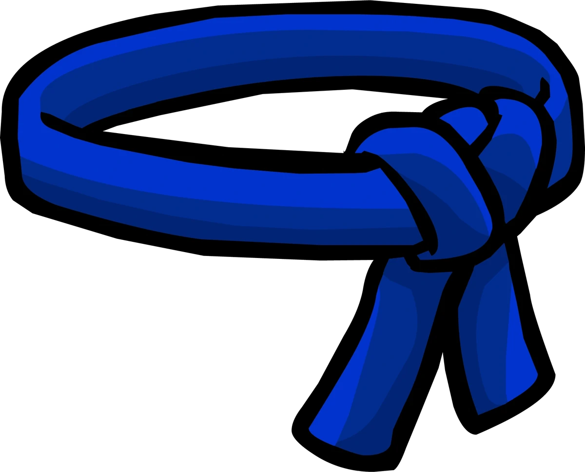 Blue Ninja Belt | Club Penguin Journey Wiki | Fandom