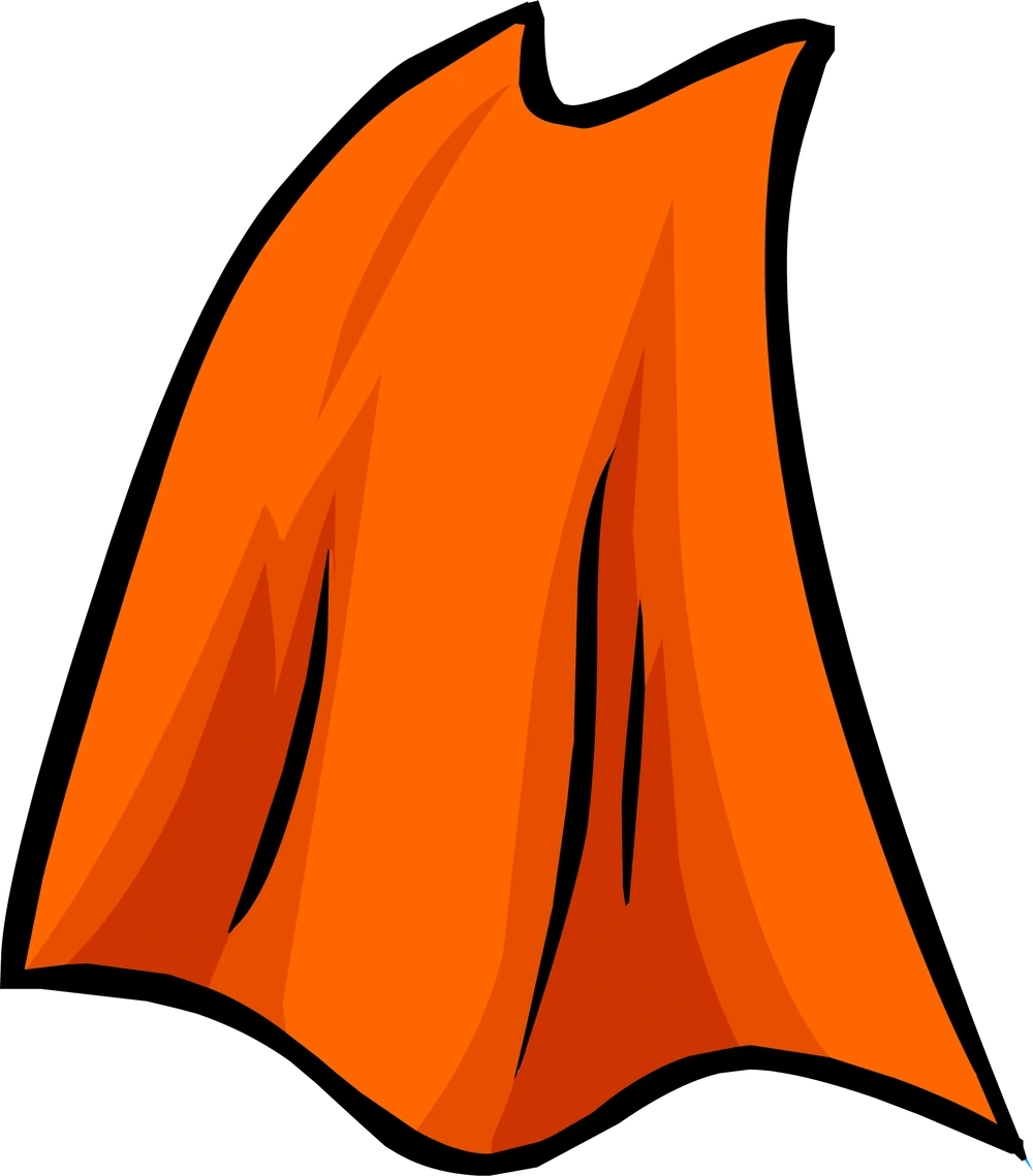 Orange Cape | Club Penguin Journey Wiki | Fandom
