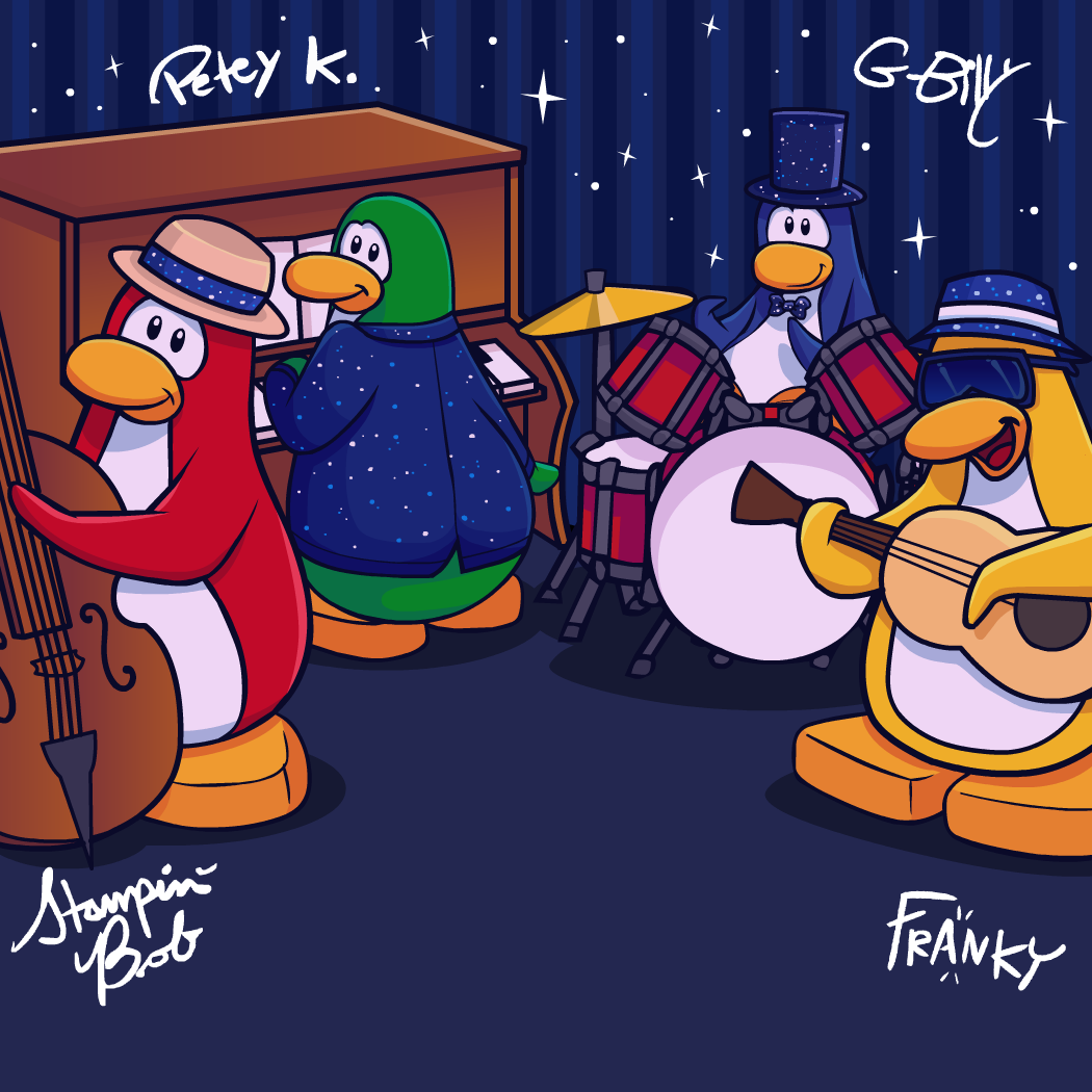 Penguin Band Jazz Giveaway Club Penguin Journey Wiki Fandom
