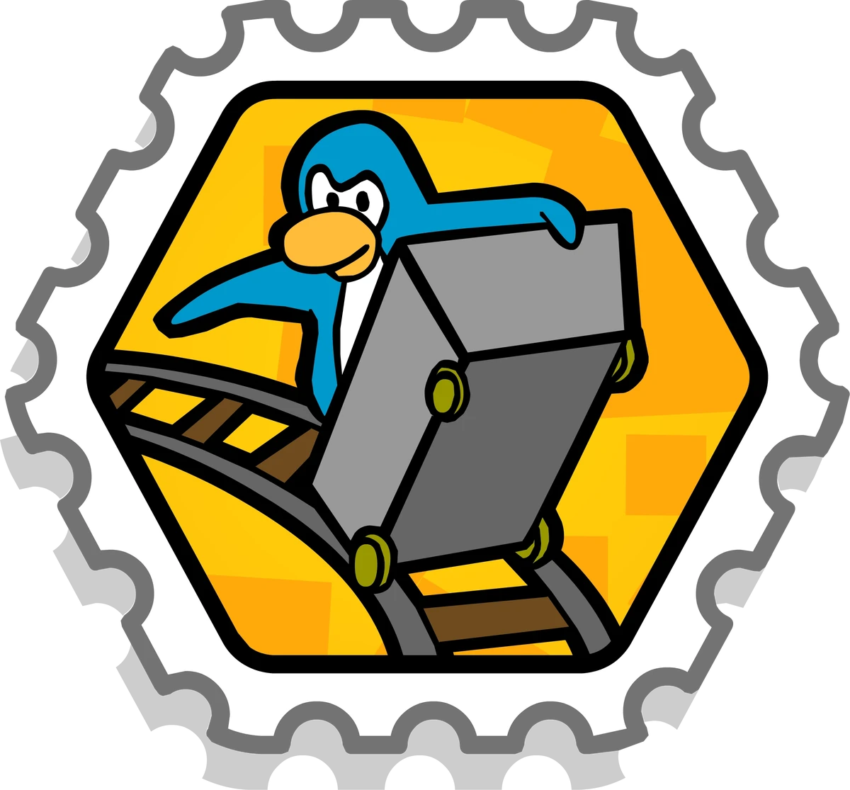 Mine Marvel Stamp | Club Penguin Journey Wiki | Fandom