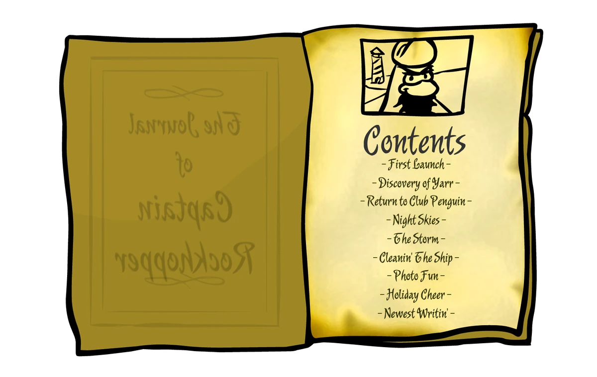 The Journal of Captain Rockhopper | Club Penguin Journey Wiki | Fandom