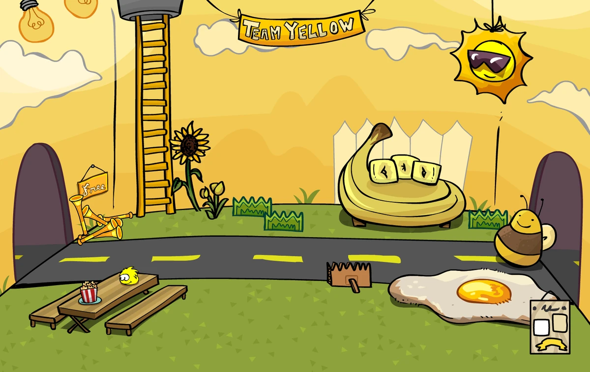 Yellow Team HQ | Club Penguin Journey Wiki | Fandom