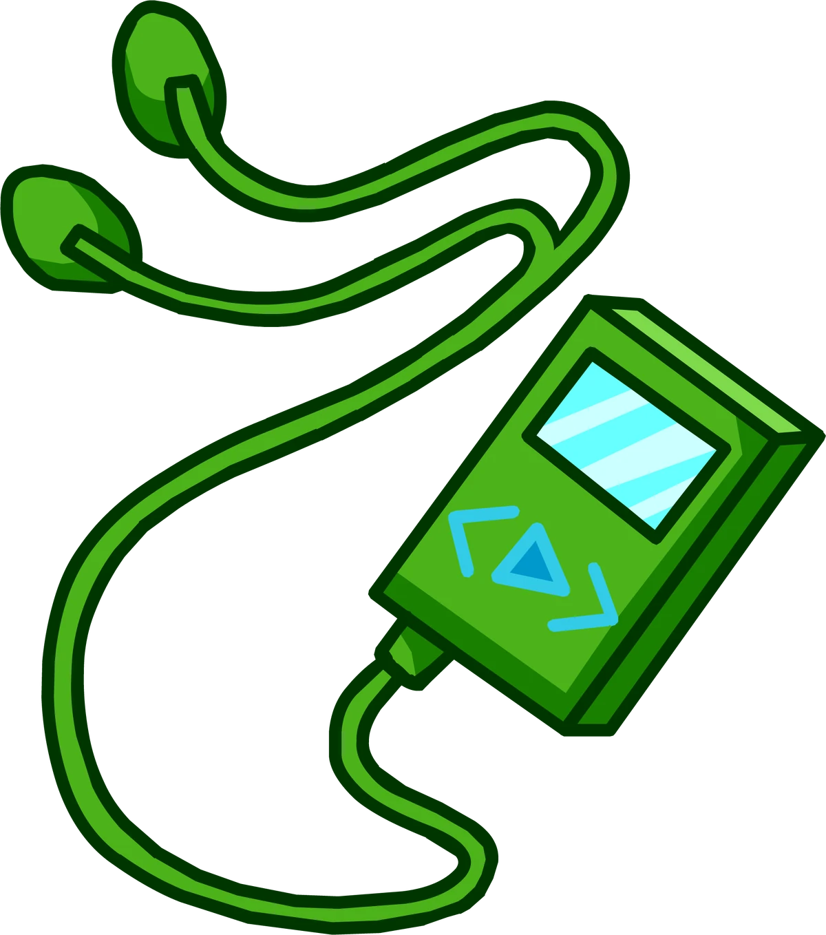 Green MP3000 | Club Penguin Journey Wiki | Fandom