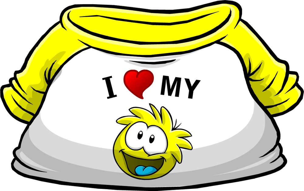 I Heart My Yellow Puffle T-Shirt | Club Penguin Journey Wiki | Fandom