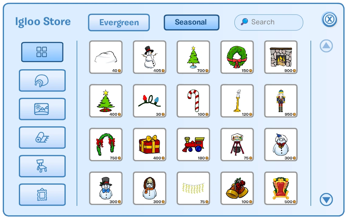 Igloo Store December 2024 | Club Penguin Journey Wiki | Fandom