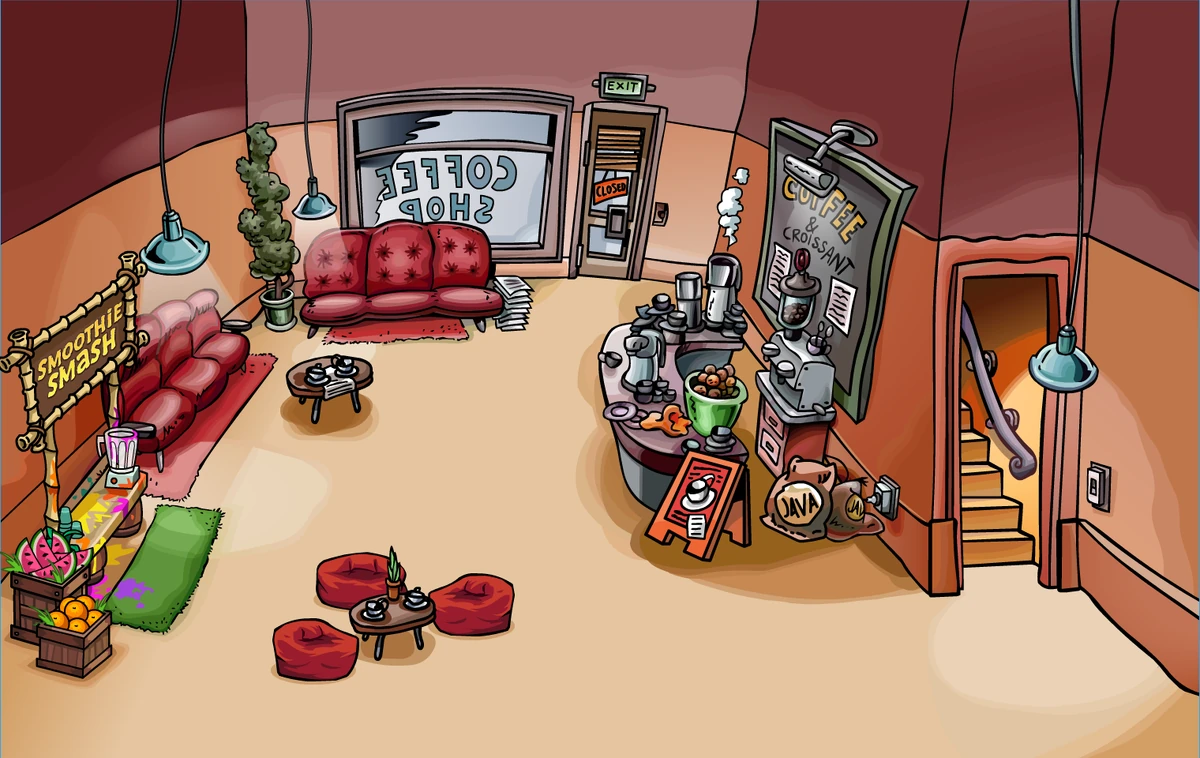Coffee Shop | Club Penguin Journey Wiki | Fandom