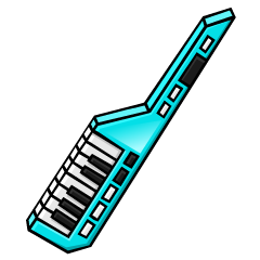 Blue Keytar | Club Penguin Journey Wiki | Fandom