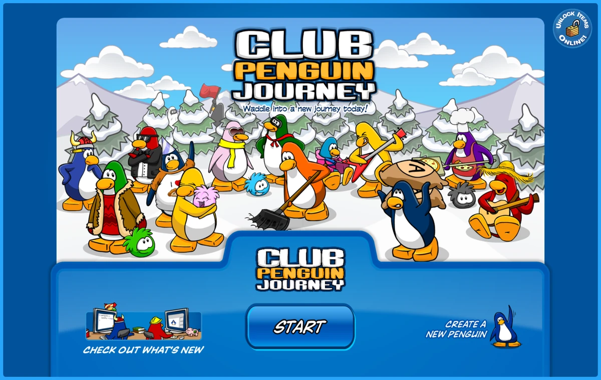 Login Screen | Club Penguin Journey Wiki | Fandom