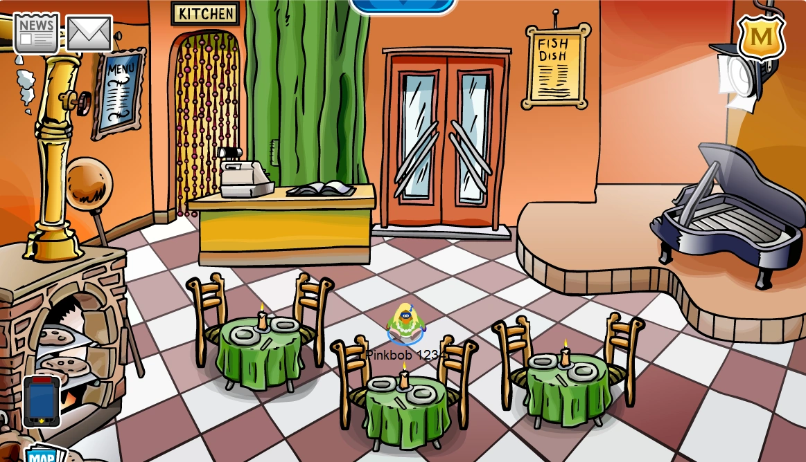 Pizza Parlor | Club Penguin Pinky Fan Club Wiki | Fandom