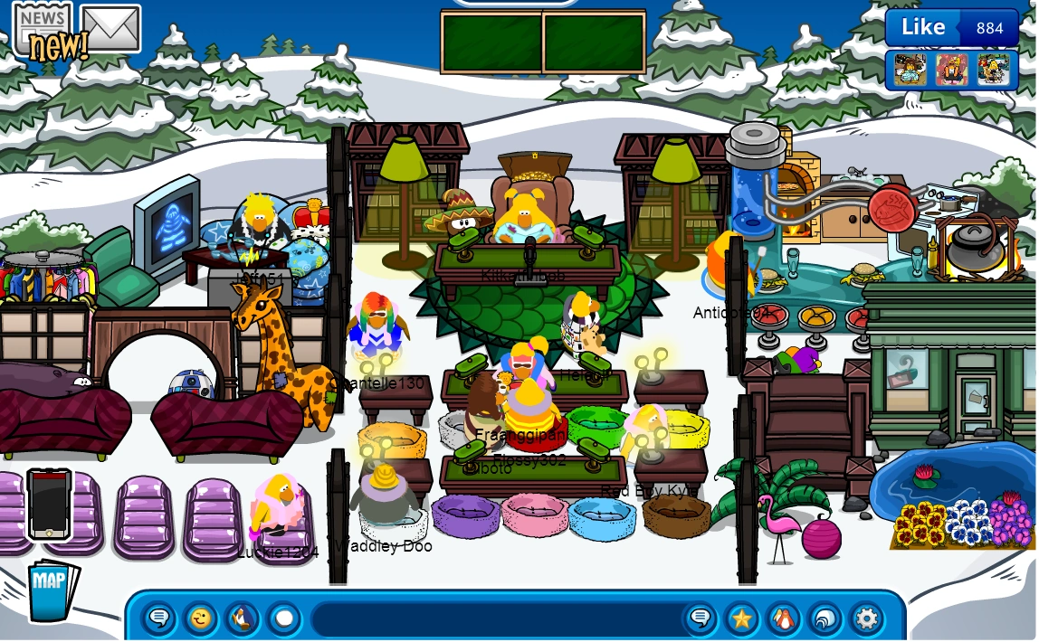 Stool | Club Penguin Pookie Wiki | Fandom