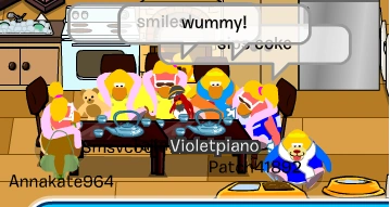 Dinner | Club Penguin Pookie Wiki | Fandom