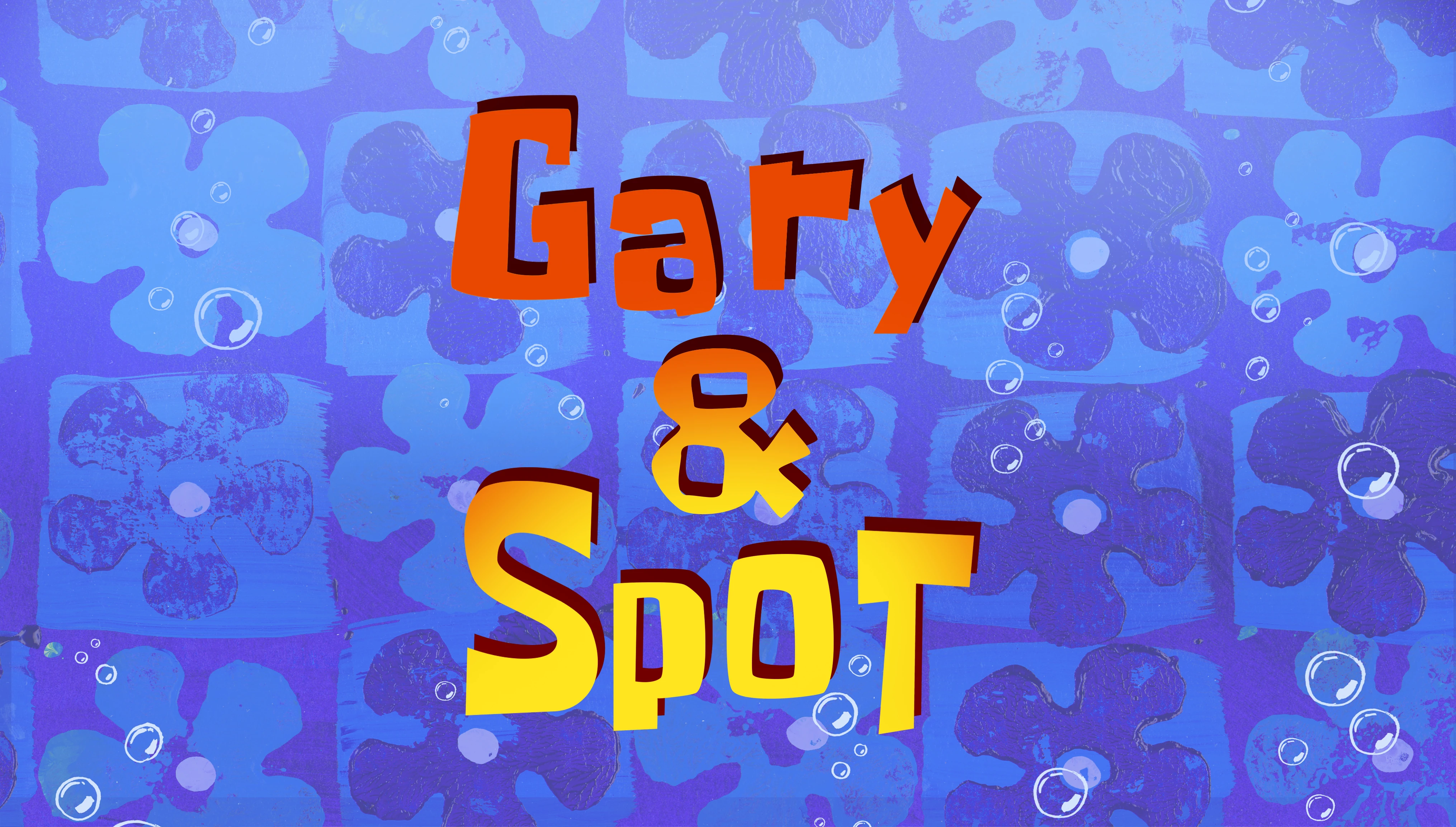 Gary & Spot | Club SpongeBob Wiki | Fandom