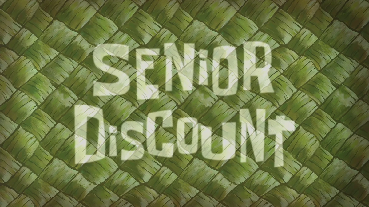 Senior Discount | Club SpongeBob Wiki | Fandom