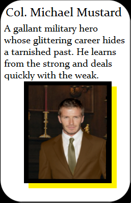 Col. Michael Mustard | Clue Wiki | Fandom