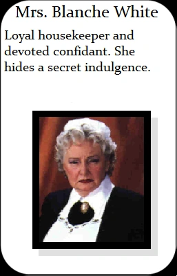 Mrs. Blanche White | Clue Wiki | Fandom