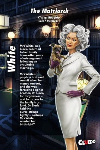 Mrs. White | Cluedo Wiki | Fandom