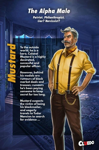 Colonel Mustard | Cluedo Wiki | Fandom