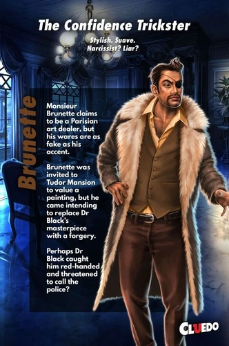 Monsieur Brunette | Cluedo Wiki | Fandom