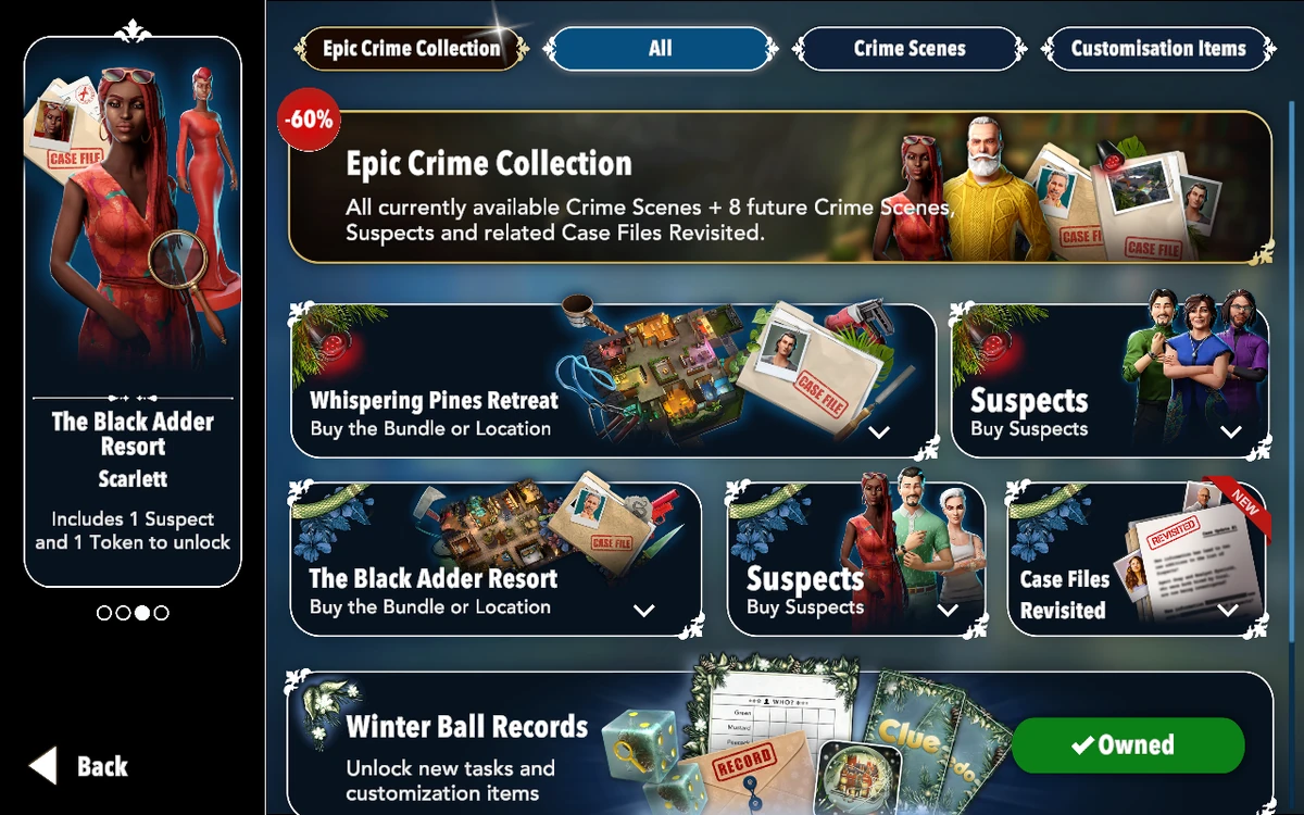 Epic Crime Collection | Cluedo Wiki | Fandom