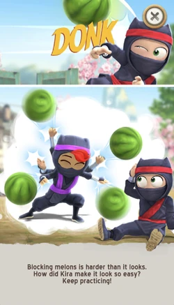 clumsy ninja ending