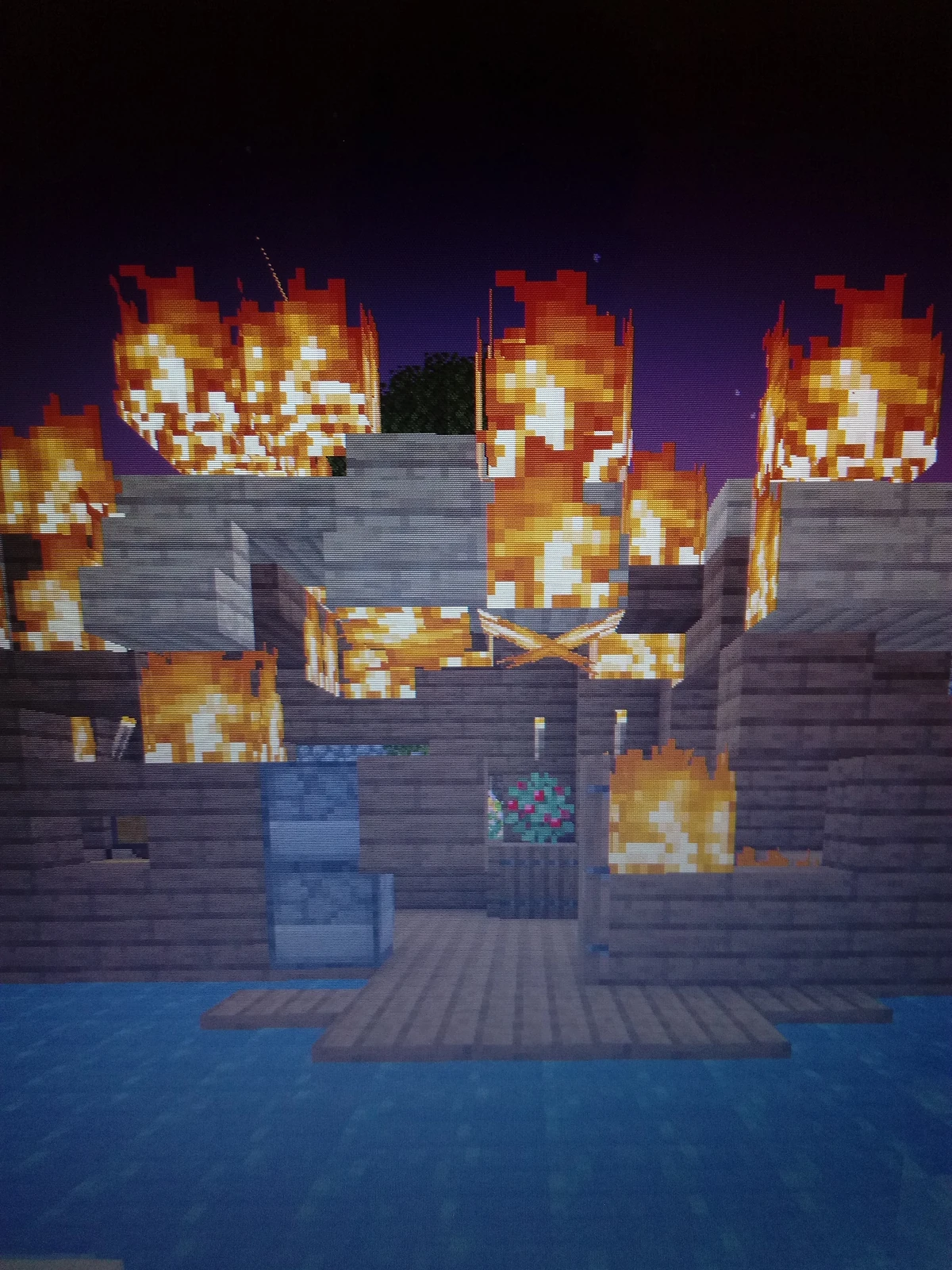 Пожары в деревне новичков | CMCraft Вики | Fandom