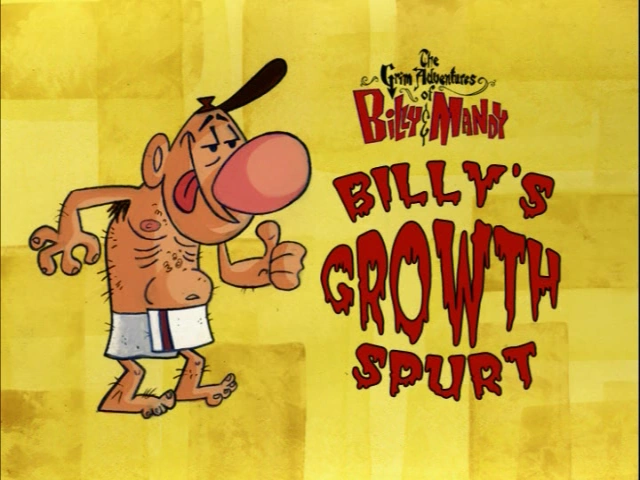 Grim & Evil/Billy's Growth Spurt / The Time Hole Incident / Billy & the ...