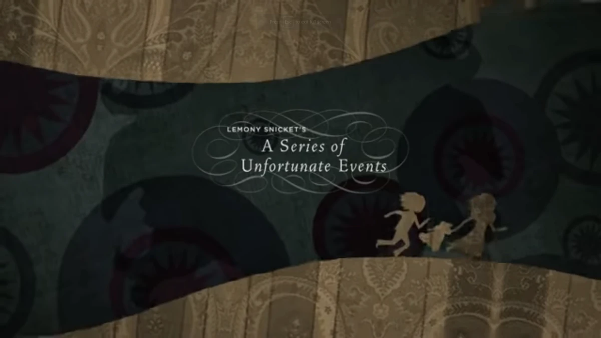 Lemony Snicket's A Series of Unfortunate Events | Cartoon Network/Adult ...