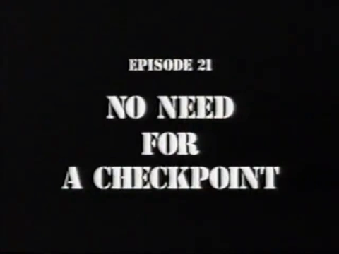 August 17, 2000/No Need for a Checkpoint | Cartoon Network/Adult Swim ...